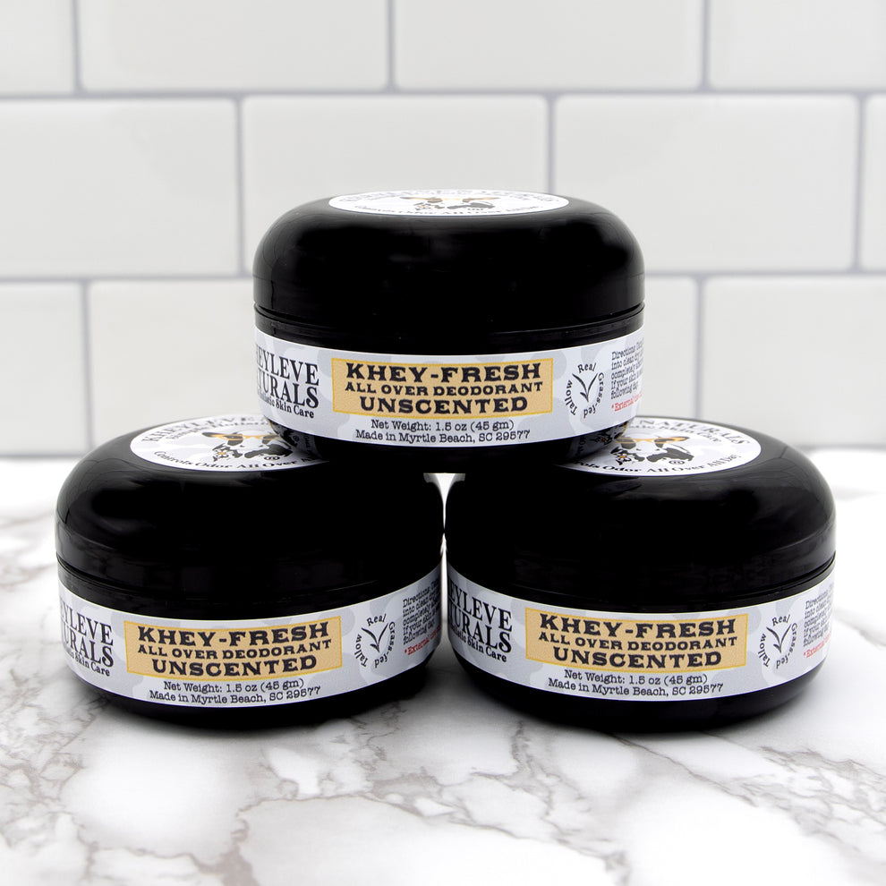 Khey-Fresh Grass Fed Tallow Deodorant 3 Pack | Veteran-Owned, RN ...